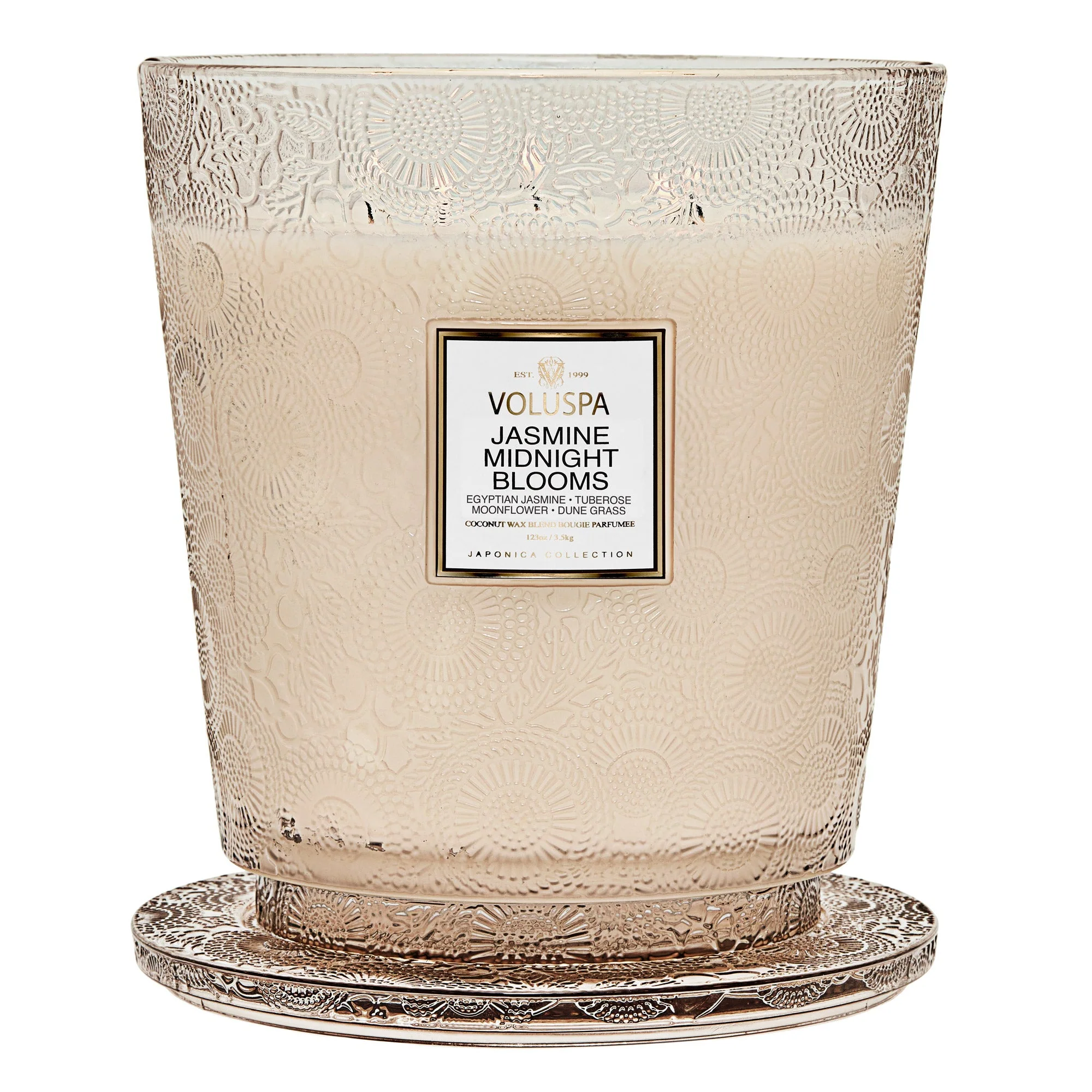 Jasmine Midnight Blooms - 5 wick hearth | Webshop | Anouk De Moor